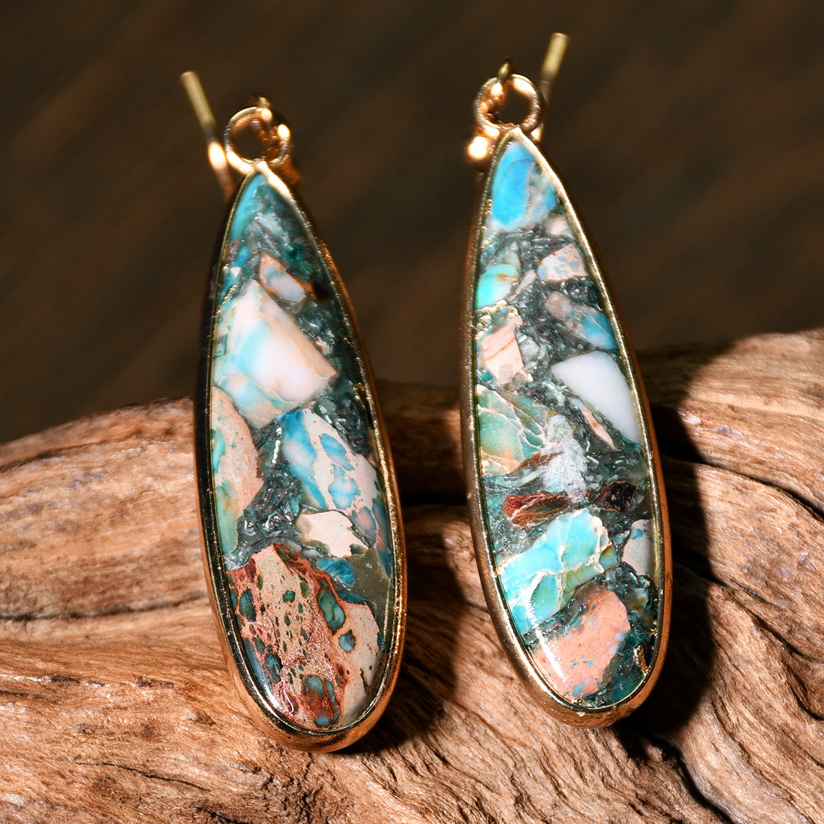 Earthen Glow Earrings 🌿 – Kkatha Accessories